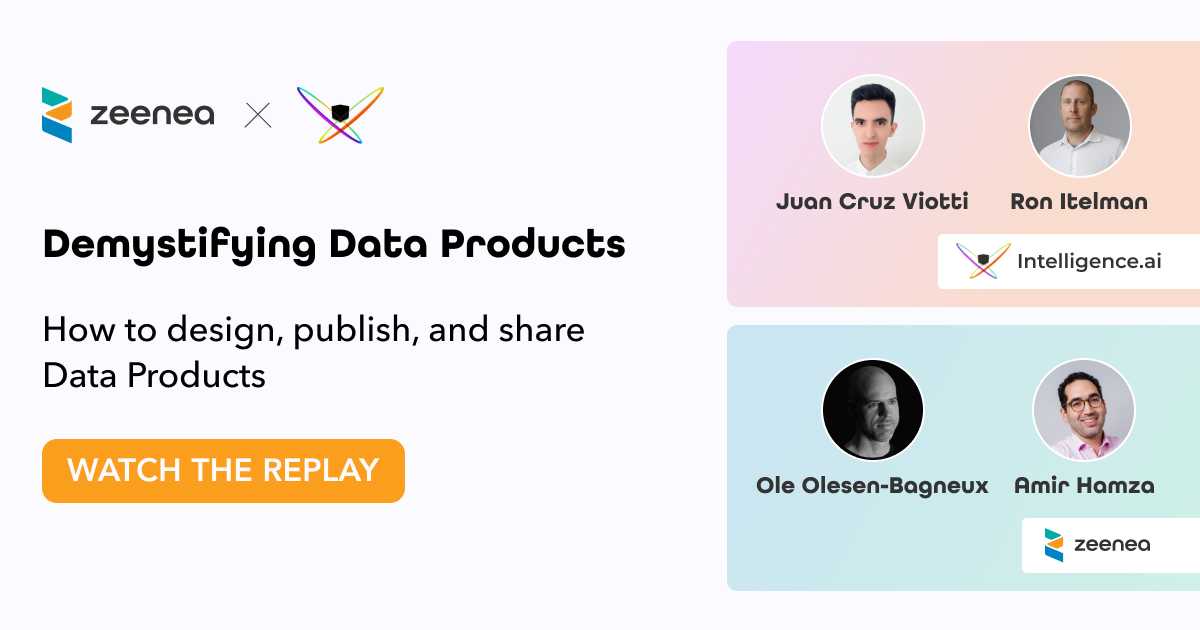 [REPLAY] Demystifying Data Products - How to design, publish & share Data Products